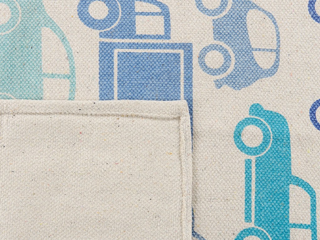 Dětský koberec 60 x 90 cm modrý MADURAJ Beliani