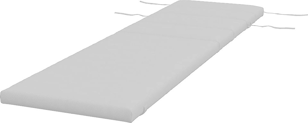Outsunny Polštář na Lehátko 196x63x6 cm Bavlněný Matrac s Voděodolnou Tkaninou pro Zahradní Terasu a Balkon Světle Šedý | Aosom