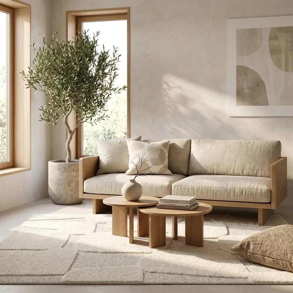 Krémový koberec 120x170 cm Cairo – ESTE