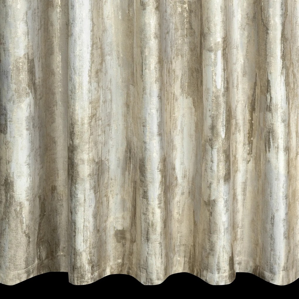 ZATEMŇOVACÍ ZÁVĚS NA PÁSCE ELLA 140X270 CM VZOROVANÁ