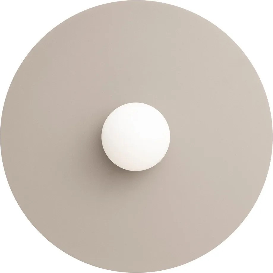 Taupe kovové nástěnné svítidlo ø 50 cm AKE – Thoro