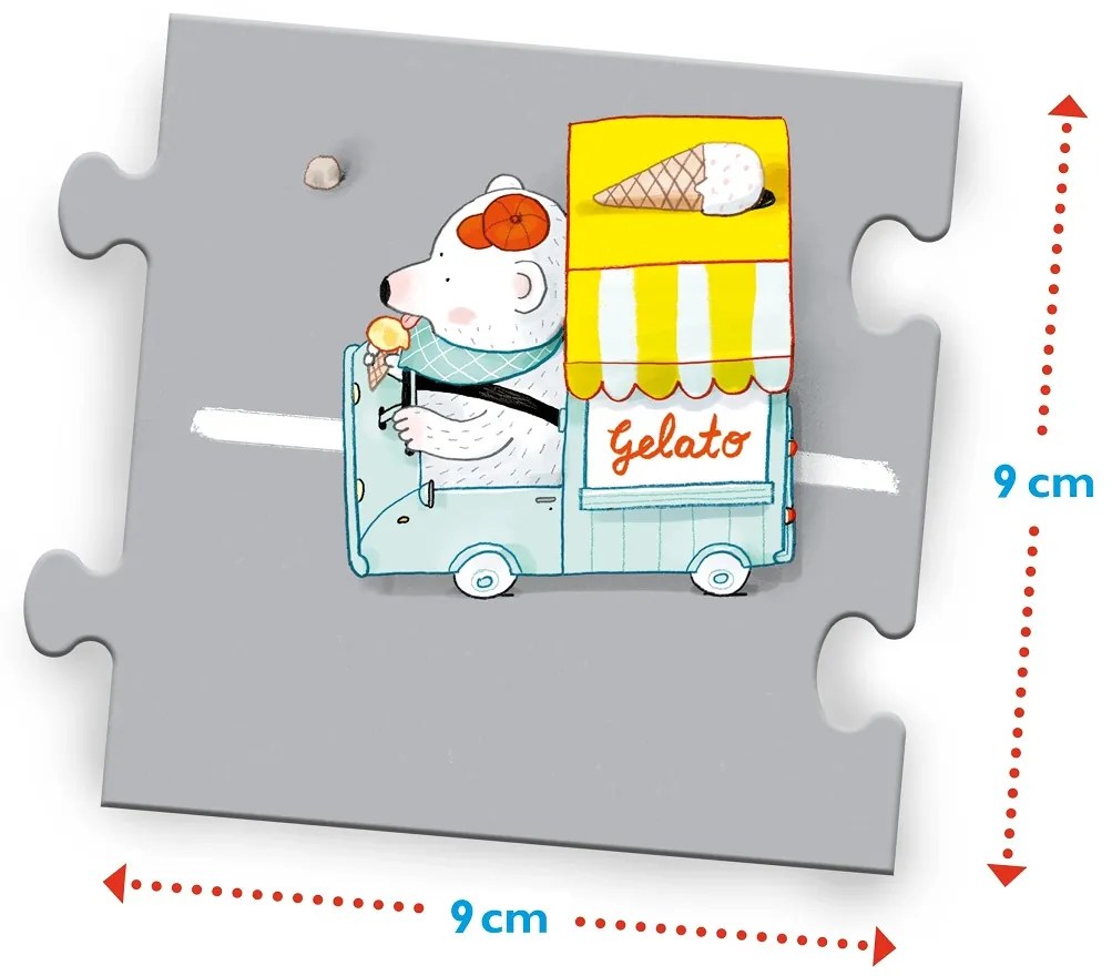 Magellan Puzzle 13 stop ulice