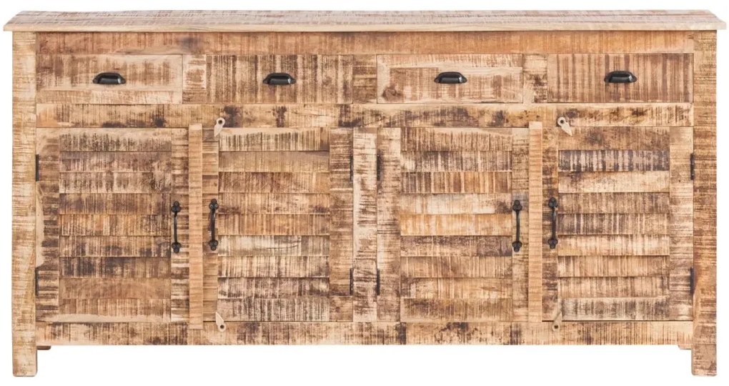 furniture-nabytek.cz - Masivní příborník Carino II z mangového dřeva, lakovaný, přírodní barva