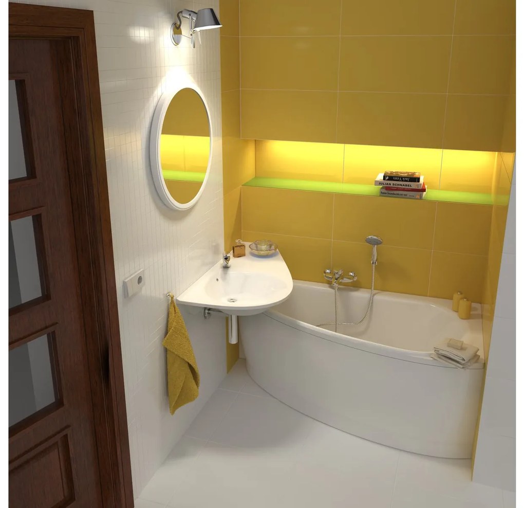 Ravak Avocado 150 x 75 cm CS01000000 vana pravá