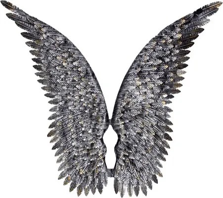 MAJESTIC WINGS OF GUARDIAN ANGEL SILVER