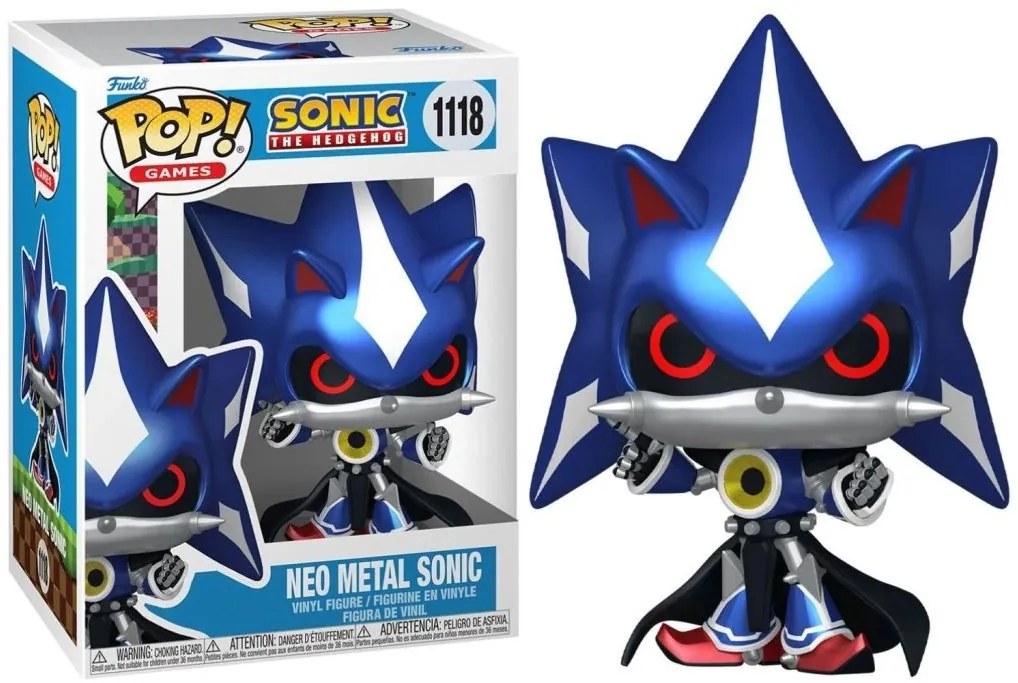 Funko pop! sonic the hedgehog neo metal sonic (mt)