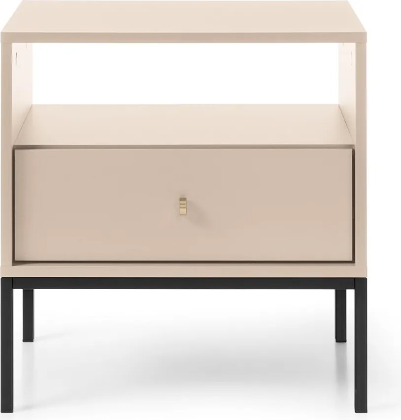 PSK Noční stolek NOMO, Béžová 54 cm