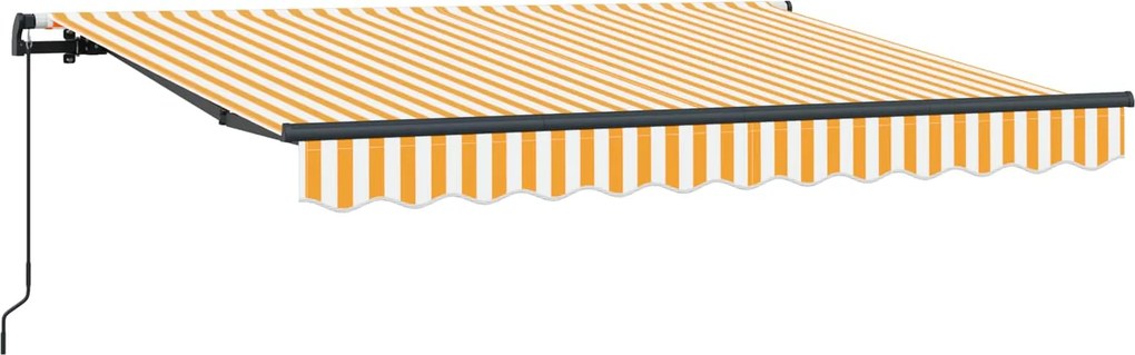 Stahovací markýza Žlutá 300 x 200 cm textil 3329502