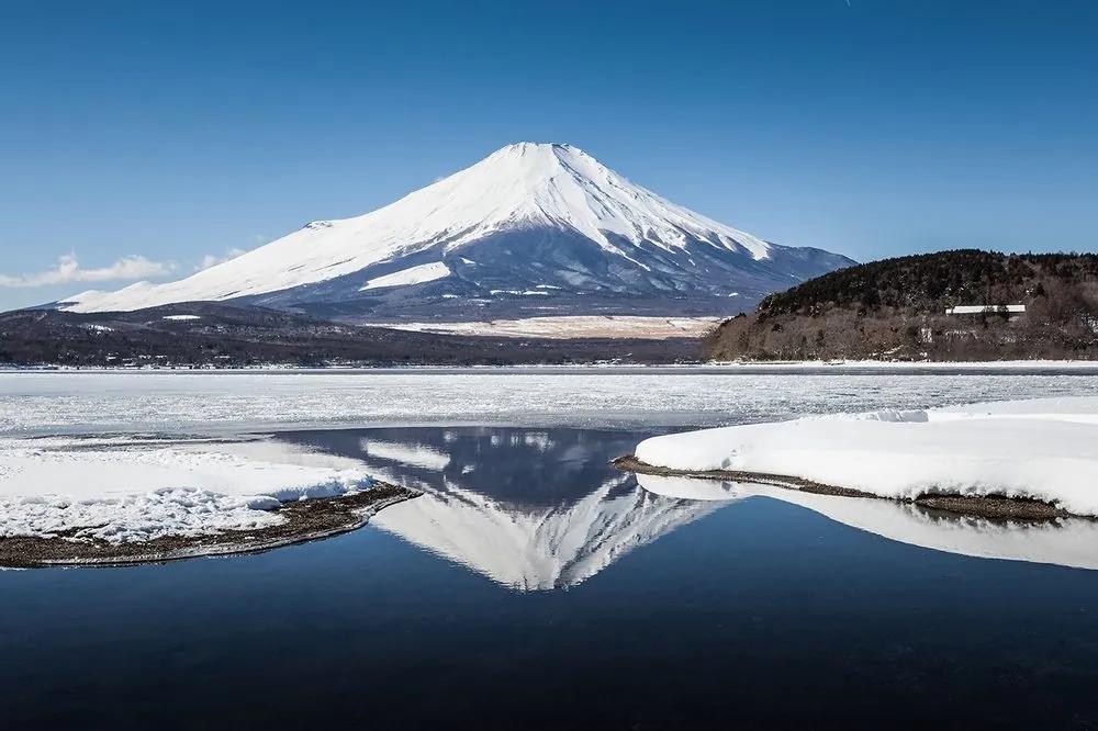 Samolepící fototapeta japonská hora Fuji - 225x150 cm