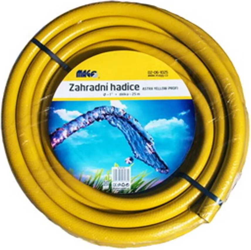 Zahradní hadice ASTRA YELLOW PROFI 1/2" 25 m 02-06-1225