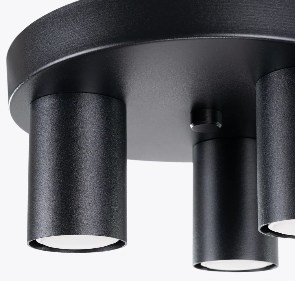 Sollux Lighting Stropní svítidlo LAGOS 3P Černá