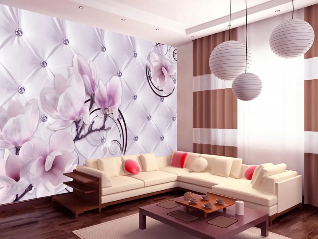 Sladká, elegantní magnolie (150x105 cm) - Murando DeLuxe