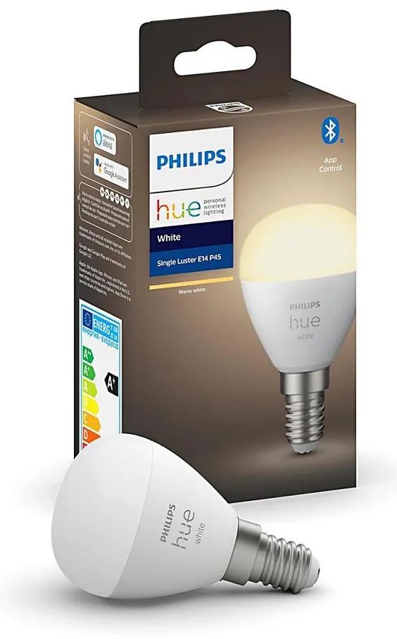 Philips - LED Stmívatelná žárovka Philips Hue WHITE P45 E14/5,5W/230V 2700K