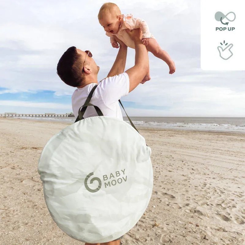 Babymoov Skládací UV stan Moov & Protect Green Lagoon