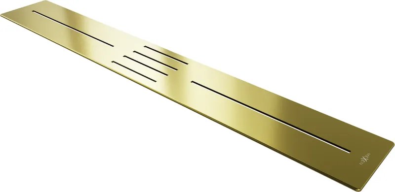 Mexen Toro maskování pro sprchovou vaničku 170-200 cm, zlatá - 43930050