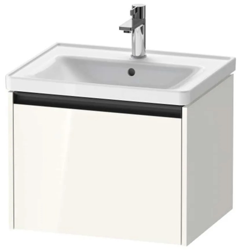 Duravit Ketho.2 - Umyvadlová skříňka 44x58x46 cm, 1 zásuvka, lesklá bílá K25081022220000