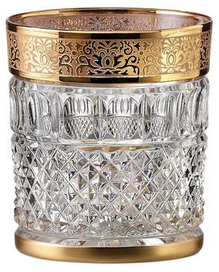 Bohemia Crystal Ručně broušené sklenice na whisky Felicie Romantic 300