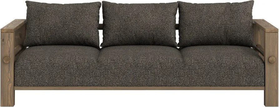 Tmavě šedá pohovka 225 cm Bare – Karup