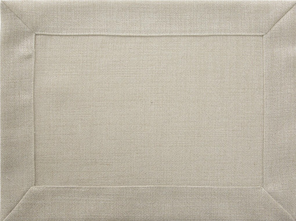 SADA 4 KS PROSTÍRÁNÍ NA STŮL LANA 30X40 CM BÉŽOVÁ