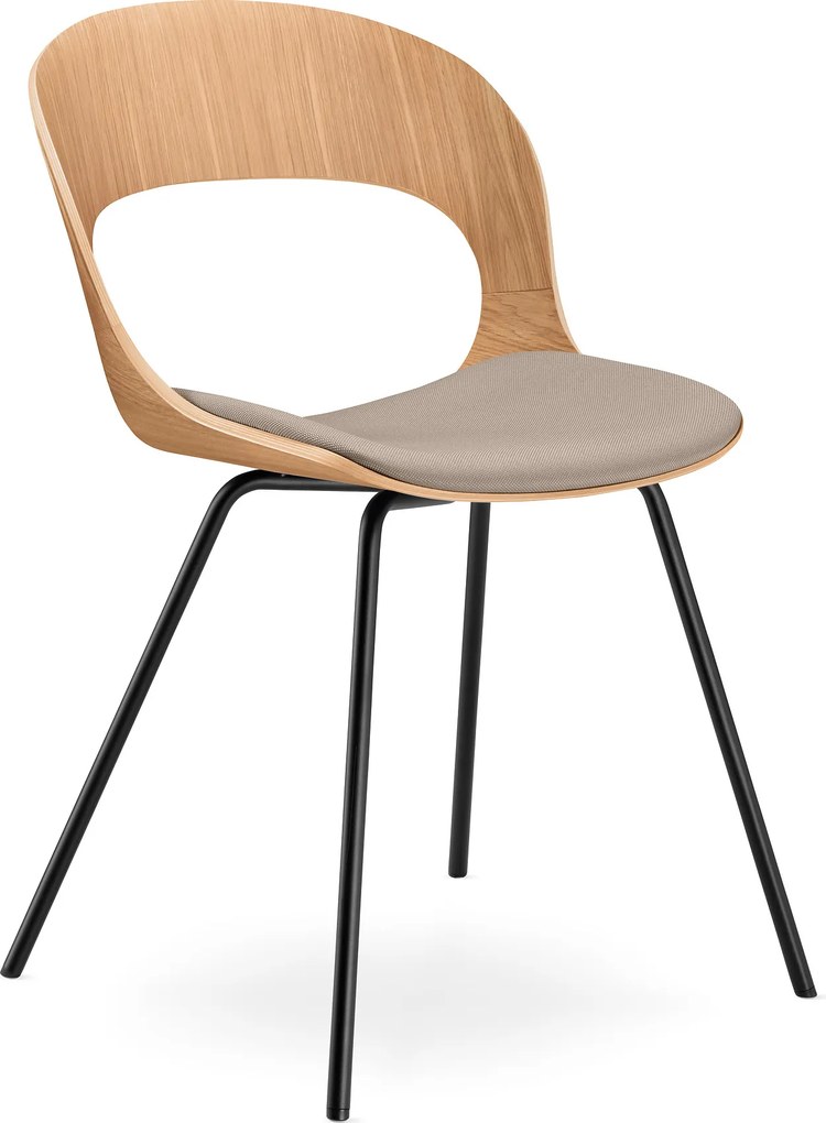 LD SEATING - Židle LOTUS LT-02-H-2 s čalouněným sedákem