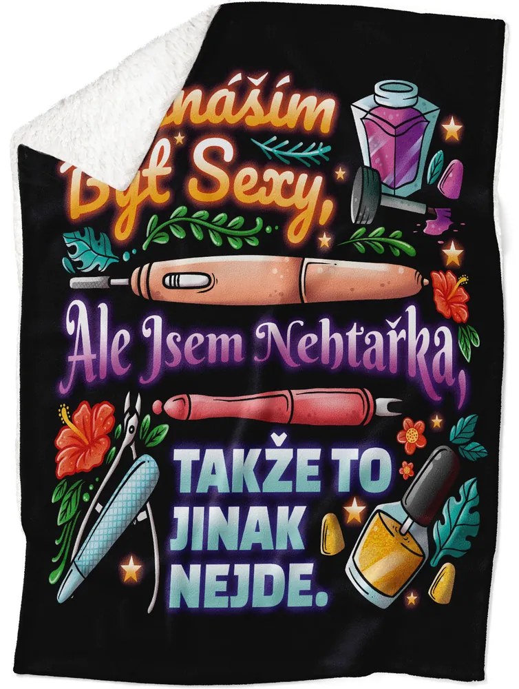 Deka Sexy nehtařka (Podšití beránkem: ANO)