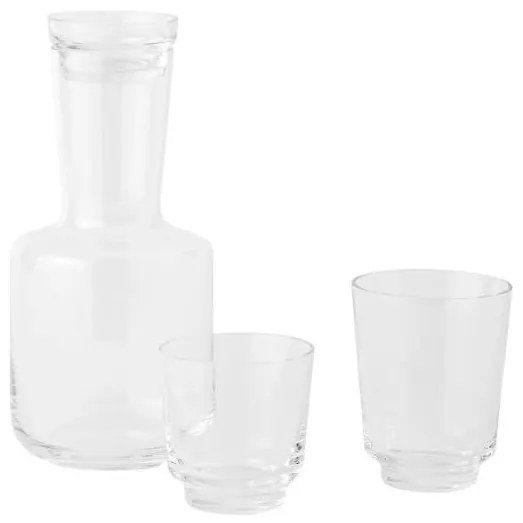 Muuto Sklenice Raise 0,3 l, set 2 ks, clear