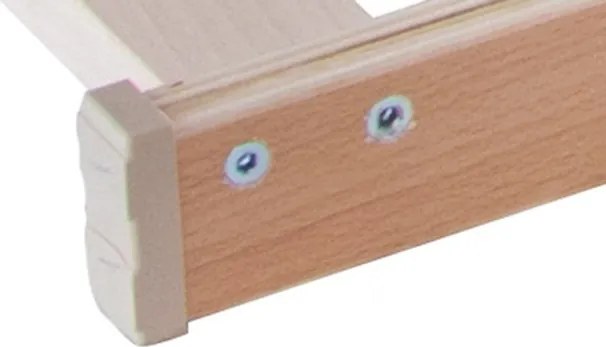 LAMELOVÝ ROVNÝ ROŠT DUOSTAR 120x200 Ahorn Duostar