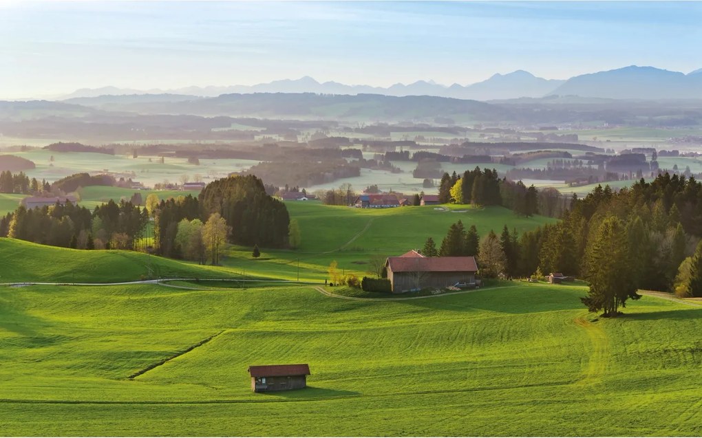 Komar Vliesová fototapeta Paradiesisches Bayern 450 x 280 cm