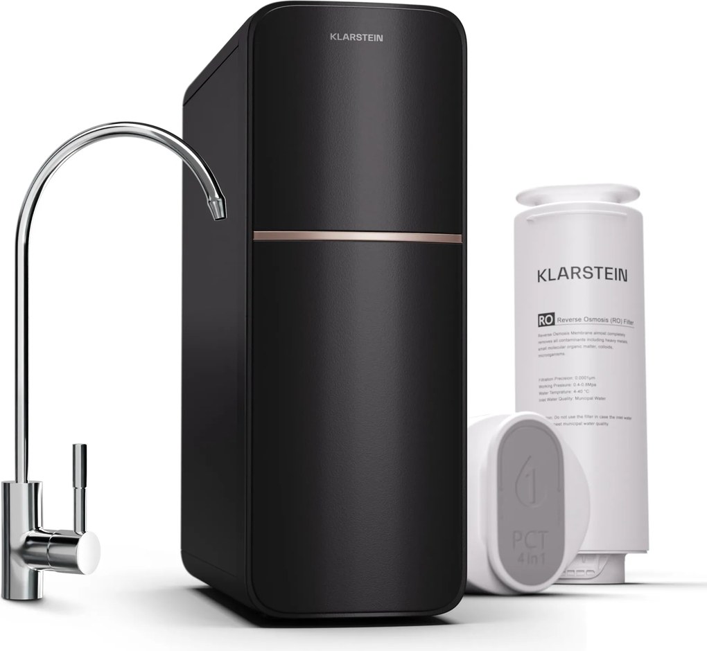 Klarstein PureLine 400, filtrační systém, reverzní osmóza, 400 GPD / 1500 l/d