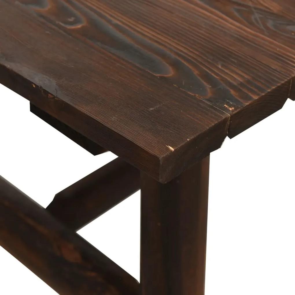 vidaXL Konferenční stolek 90 x 50 x 41 cm masivní smrkové dřevo [363354] Barva: Přírodní