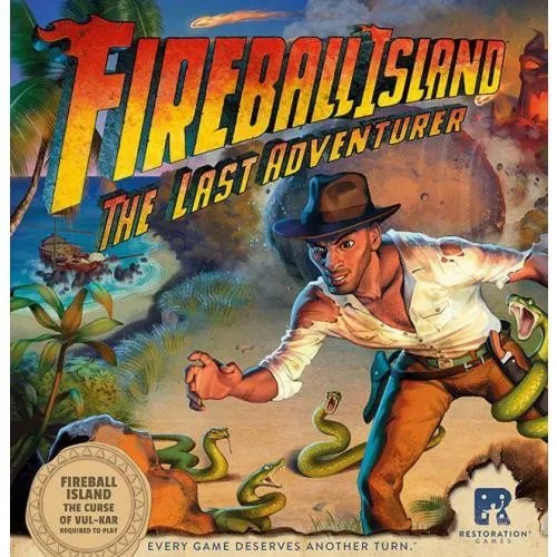 Restoration Games Fireball Island: The Curse of Vul-Kar – The Last Adventurer