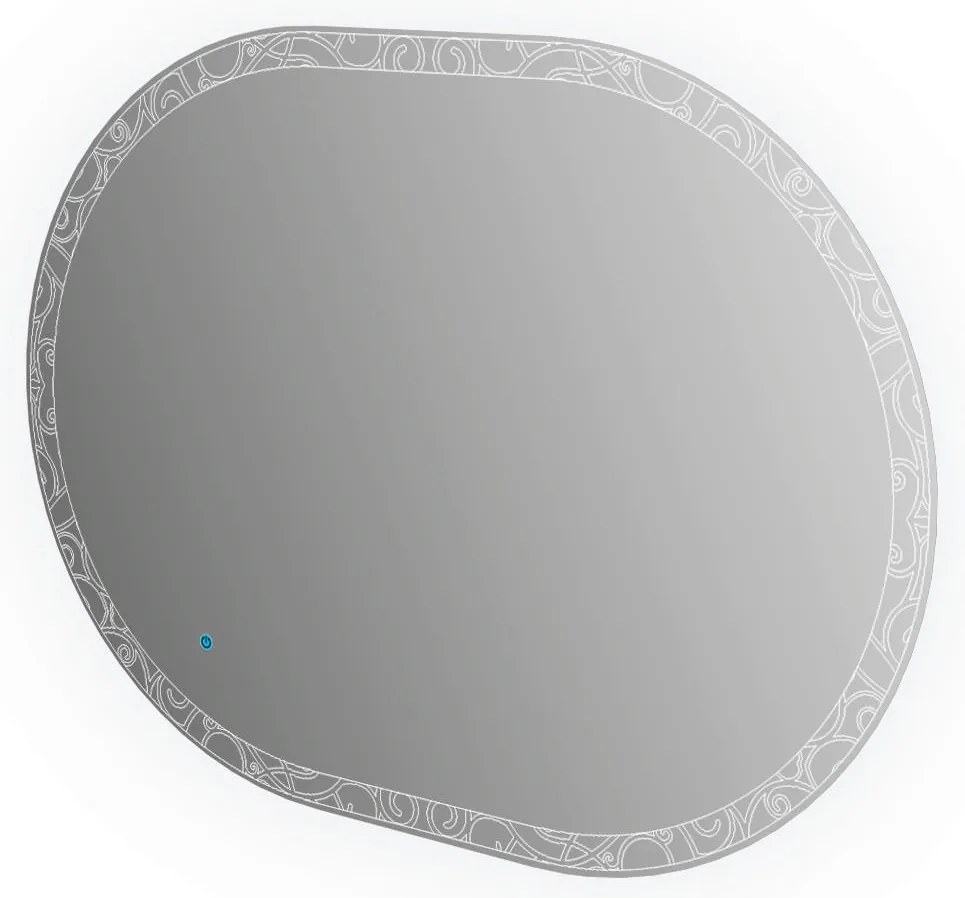 XXXLutz KOUPELNOVÉ ZRCADLO, 100/75/3 cm Welnova - Koupelnové série - 000970001204