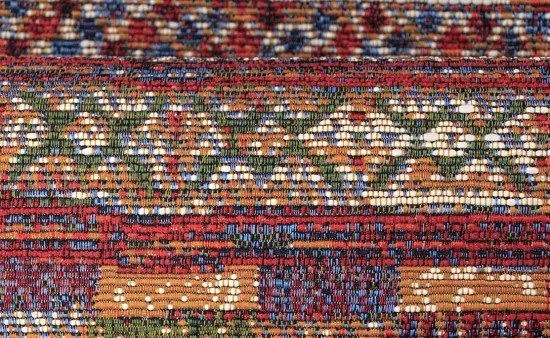 Oriental Weavers, Kusový koberec Zoya 821 R – na ven i na doma, 160x235, červená, chodba / předsíň