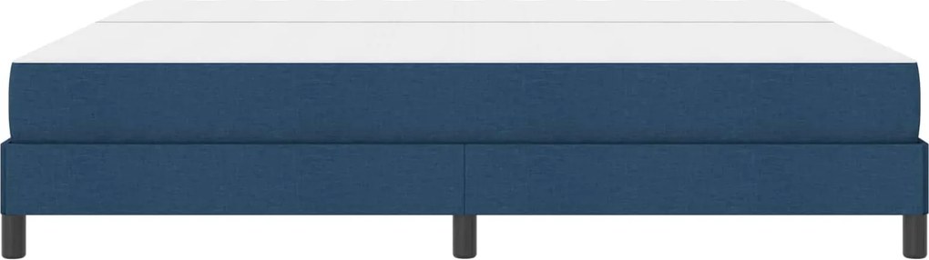 Postel s boxspringem Modrá 200 x 200 cm textil 3398520
