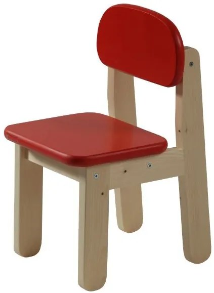 Dětská židlička PUPPI - červená