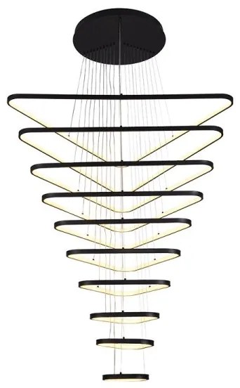 LED Stmívatelný lustr na lanku LED/385W/230V 3000-6500K + dálkové ovládání