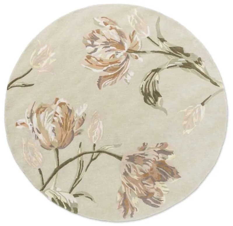 Brink&Campman Laura Ashley Gosford 81307 kruh 200cm natural / sage green