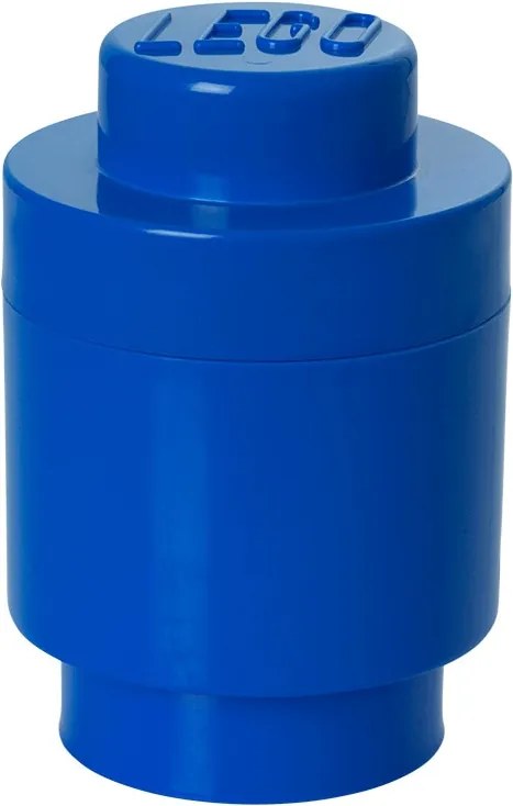 Lego, Úložný box kulatý Storage Round Box 1 | modrá