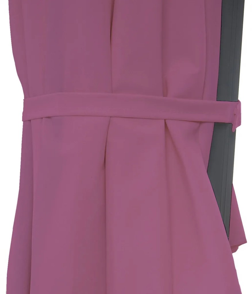 Nástěnný slunečník Casoria 3 m polyester hliník/ocel - levandulově červená