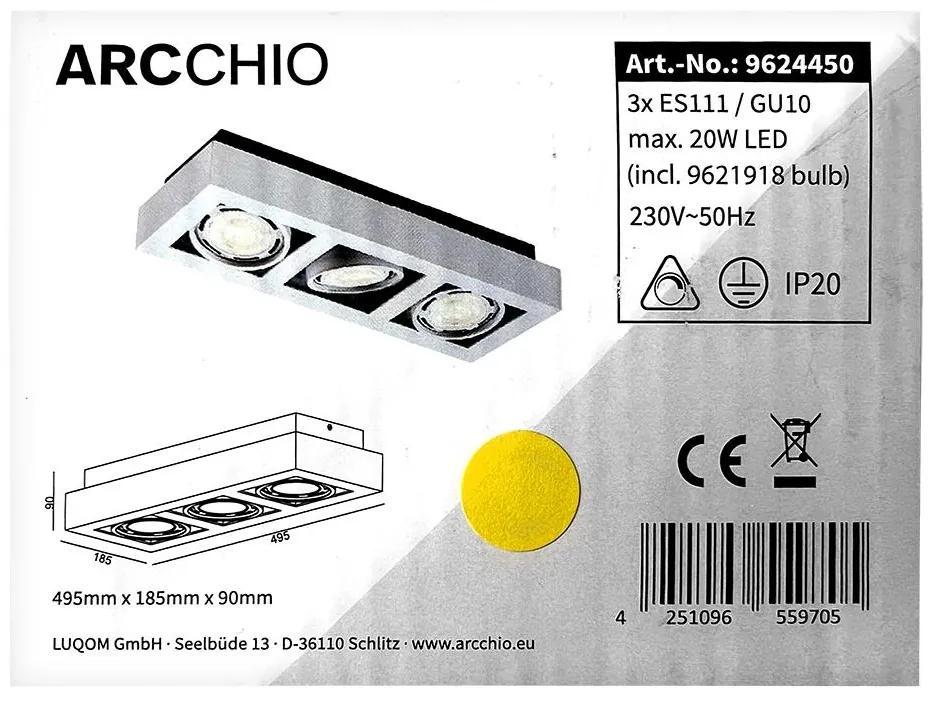 Arcchio Arcchio - LED Stropní svítidlo RONKA 3xGU10/11,5W/230V LW1237