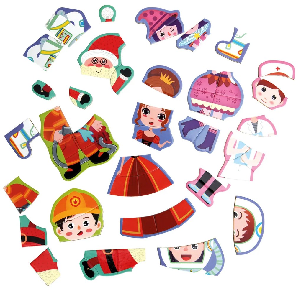 Bino Magnetické puzzle Postavičky