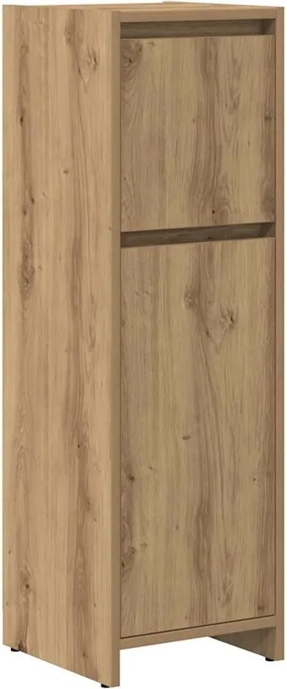 4dílná koupelnová sestava dub artisan kompozitní dřevo 3328556