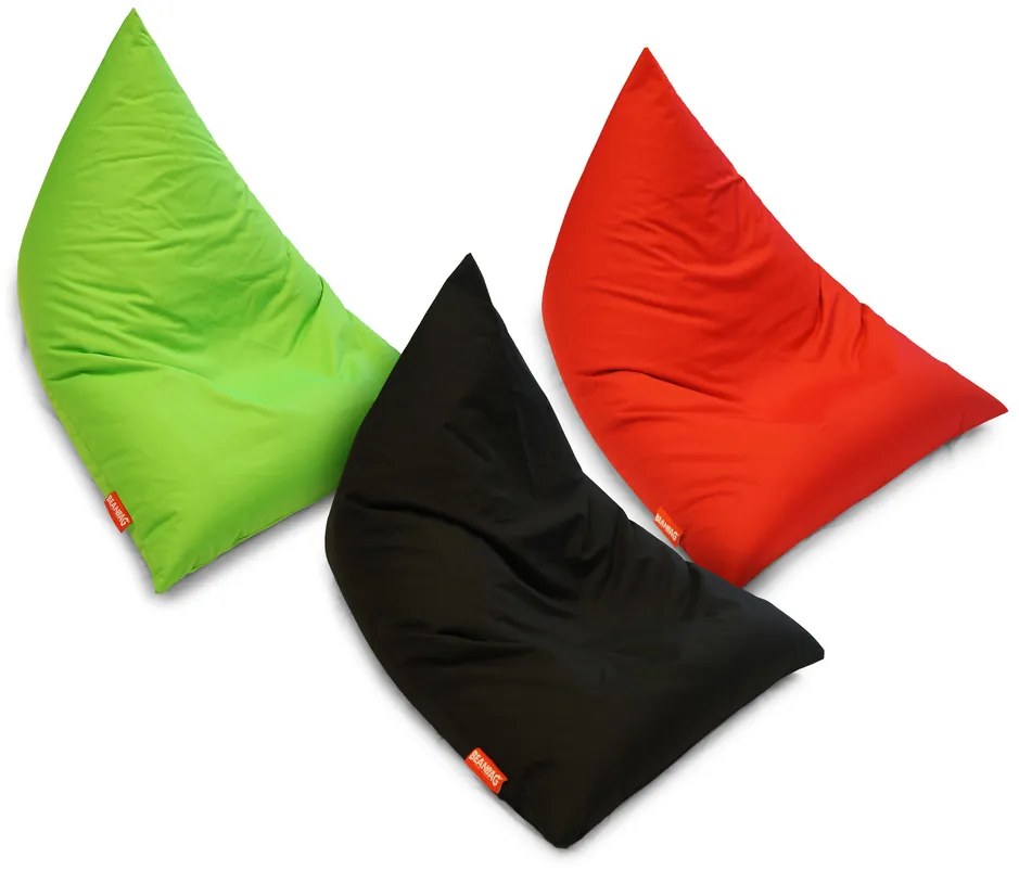 BeanBag Sedací vak Triangle Light green