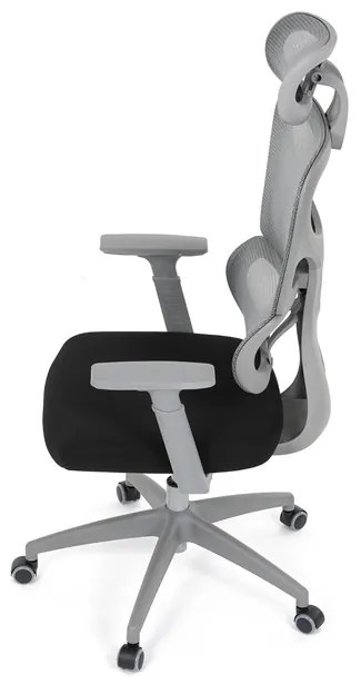 Autronic Kancelářská židle KA-K2081 Barva opěráku: Šedá