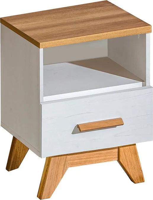 Casarredo - Komfort nábytek Noční stolek SVEEN SV15 andersen/nash