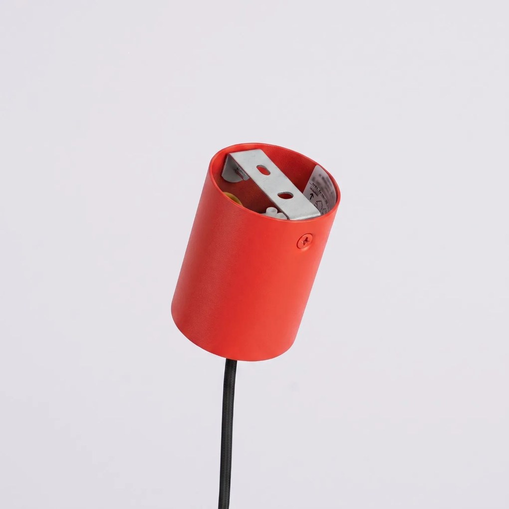 Sollux Lighting Lustr NOX 4L červený