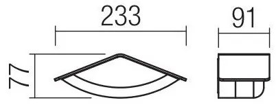 Redo 90001 - LED Venkovní nástěnné svítidlo CHALET 1xLED/8W/230V IP54