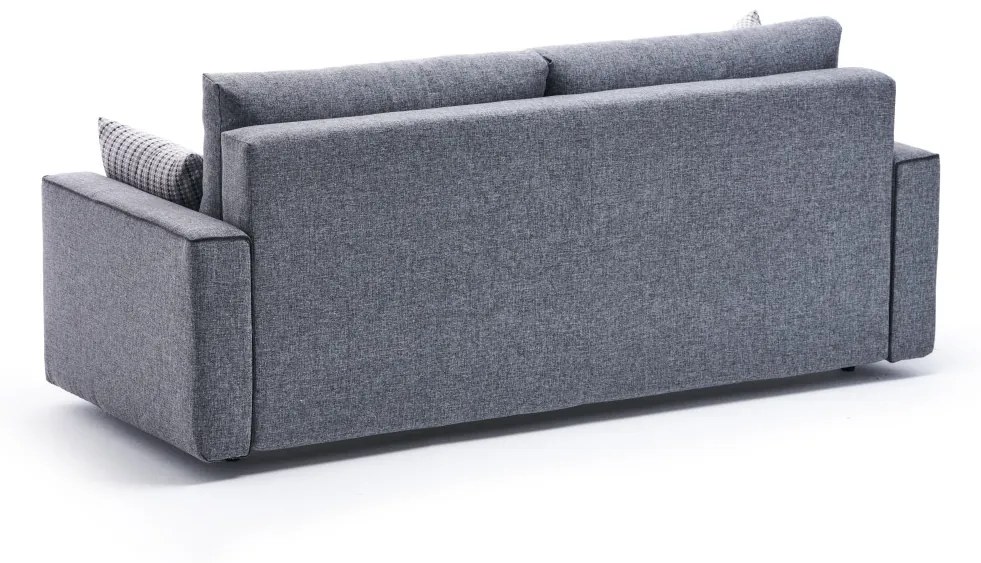 Atelier del Sofa 3-místná pohovka Ece - Grey, Šedá