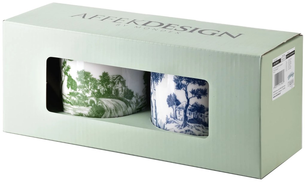 Sada 2 ks hrnků COLORATO II 2x 400 ml vícebarevná