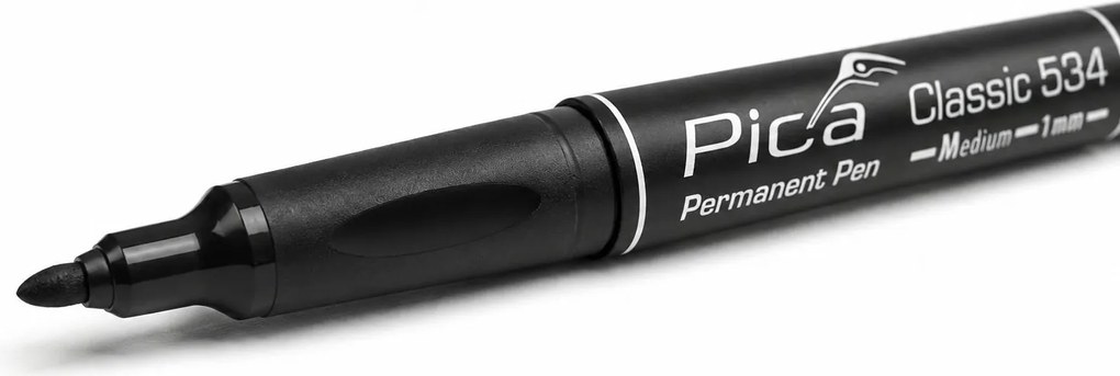 Pica Marker Pica | Classic 534 Medium 1 mm – černý permanentní popisovač